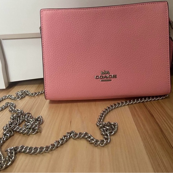 Coach | Bags | Coach Pink Crossbody Bag | Poshmark